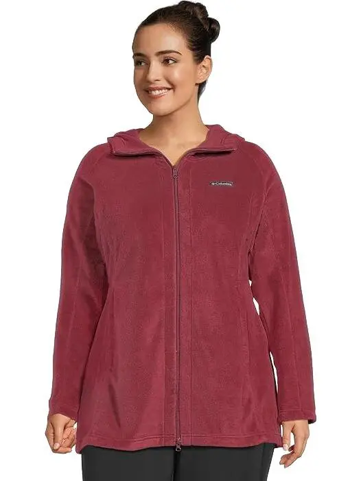 Columbia Benton Springs Ii Long Hoodie Fleece - Red