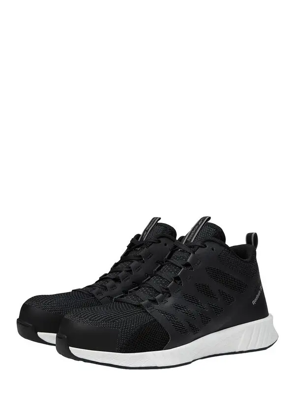 REEBOK Fusion Flexweave Composite Toe Athletic Shoes - Black