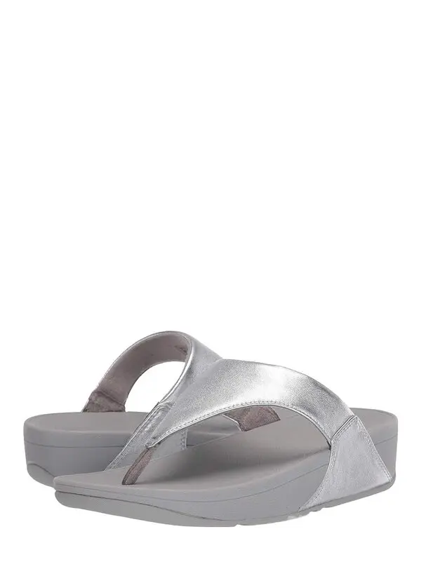 Fitflop Lulu Thong Sandals - Silver