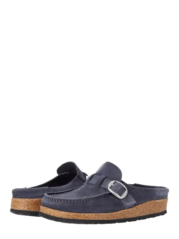 BIRKENSTOCK Buckley Suede Clogs - Purple