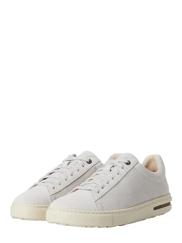 BIRKENSTOCK Bend Suede Lace-up Sneakers - White