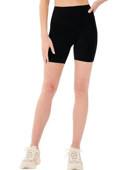 Splits59 Airweight High Waist 6 Shorts - Black