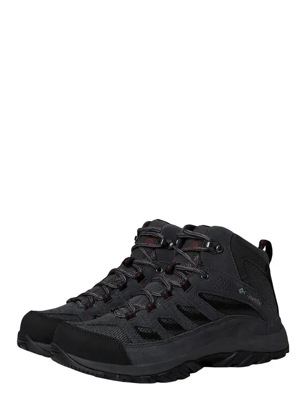 Columbia Crestwood Mid Waterproof Hiking Boots - Gray