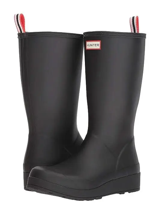 Hunter Original Play Tall Rubber Boots - Black