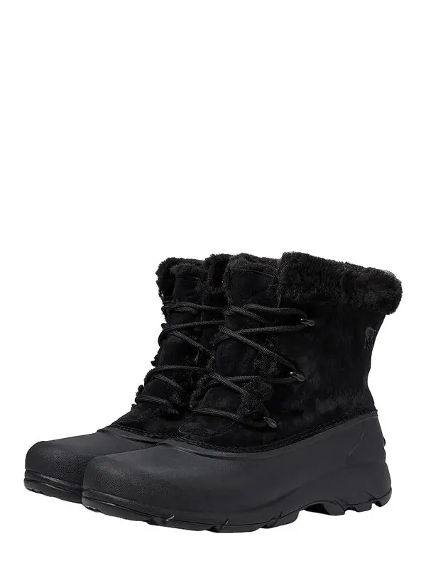 Sorel Snow Angel Lace Up Waterproof Boots - Black
