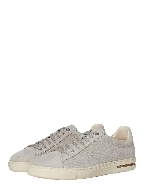 BIRKENSTOCK Bend Suede Lace-up Sneakers - Gray