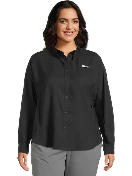 Columbia Tamiami Ii Long Sleeve Shirt - Black