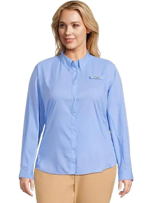 Columbia Tamiami Ii Long Sleeve Shirt - Blue