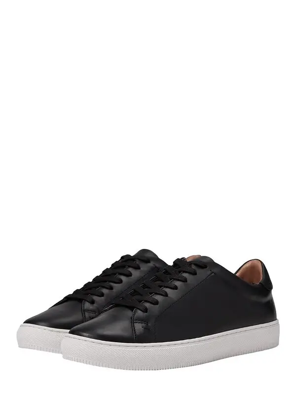 THE FRYE COMPANY Astor Low Lace Up Casual Sneakers - Black