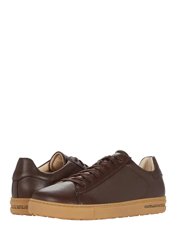 BIRKENSTOCK Bend Leather Lace-up Sneakers - Brown