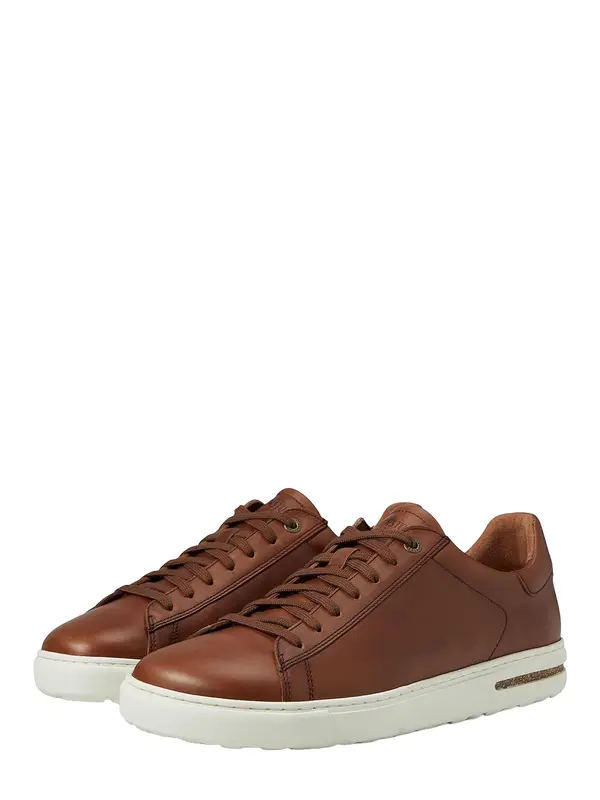 BIRKENSTOCK Bend Leather Lace-up Sneakers - Tan