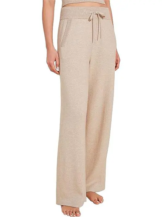 Eberjey Recycled Sweater Pant - Beige