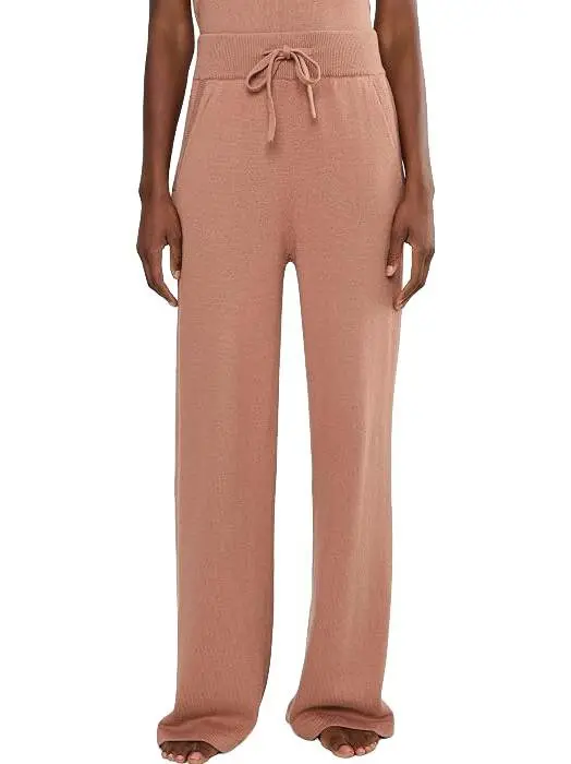 Eberjey Recycled Sweater Pant - Hazelnut