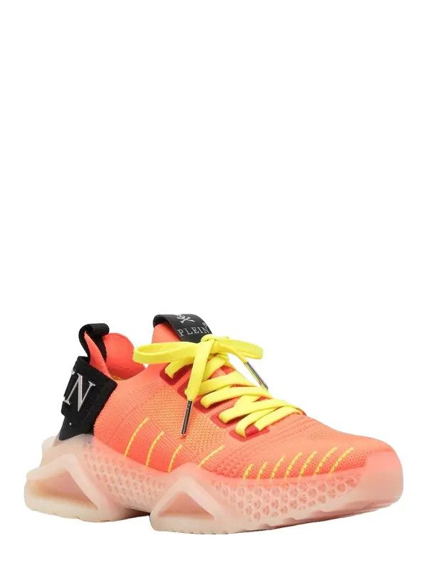 Philipp Plein Runner Iconic Low-top Sneakers - Orange