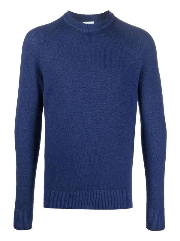 Malo Crew-neck Cashmere Jumper - Blue