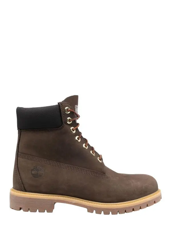 Timberland Suede Lace-up Ankle Boots - Brown