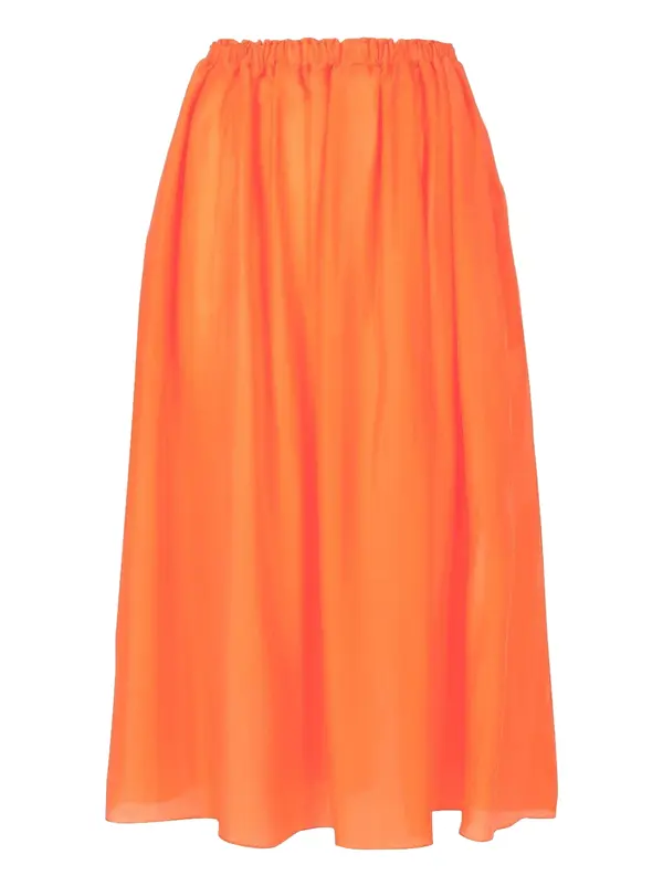 CLUBE BOSSA Pavlova Midi Skirt - Orange