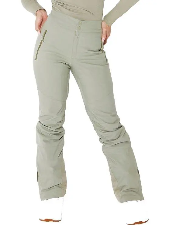 HALFDAYS Alessandra Insulated Water Resistant Ski Pants - Sage