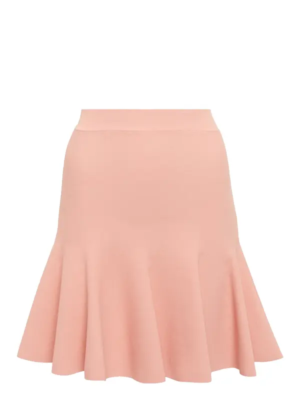 Stella McCartney Fluted Miniskirt - Pink