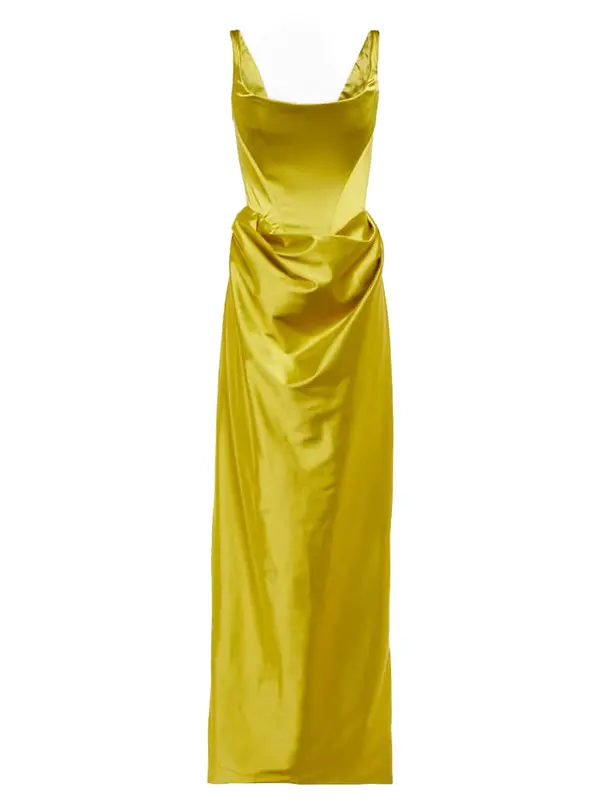 VIVIENNE WESTWOOD Satin Gown - Yellow