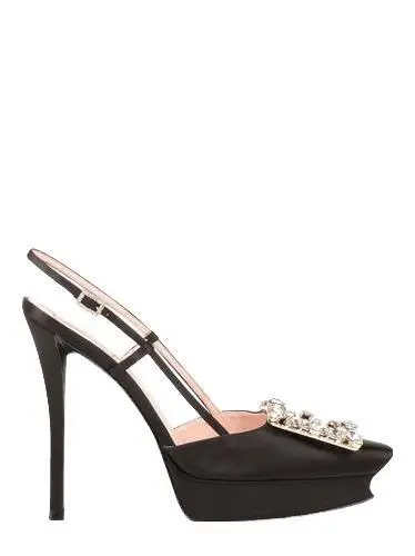 ROGER VIVIER Slingback Pumps - Black