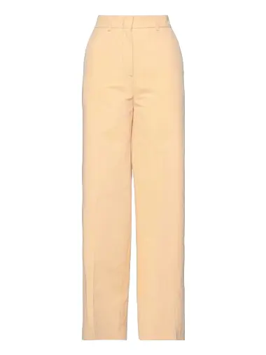 DEPARTMENT 5 Wide-leg Cotton-hemp Blend Trousers - Beige