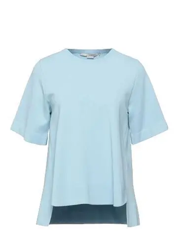 Stella McCartney Knitted Short Sleeve Top - Blue