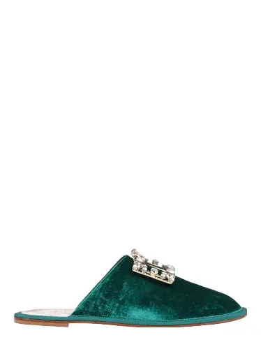 ROGER VIVIER Mules & Clogs - Emerald Green
