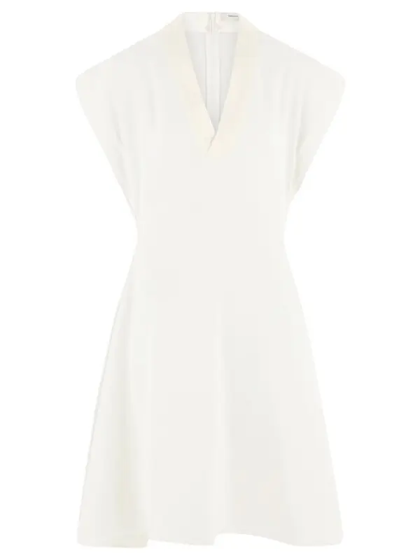 FERRAGAMO Sleeveless Dress - White