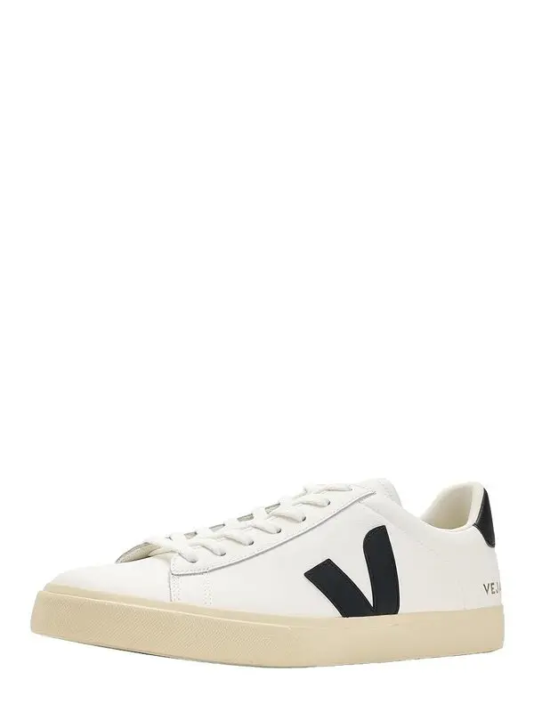 VEJA Campo Nautico Natural Leather Sneakers - White
