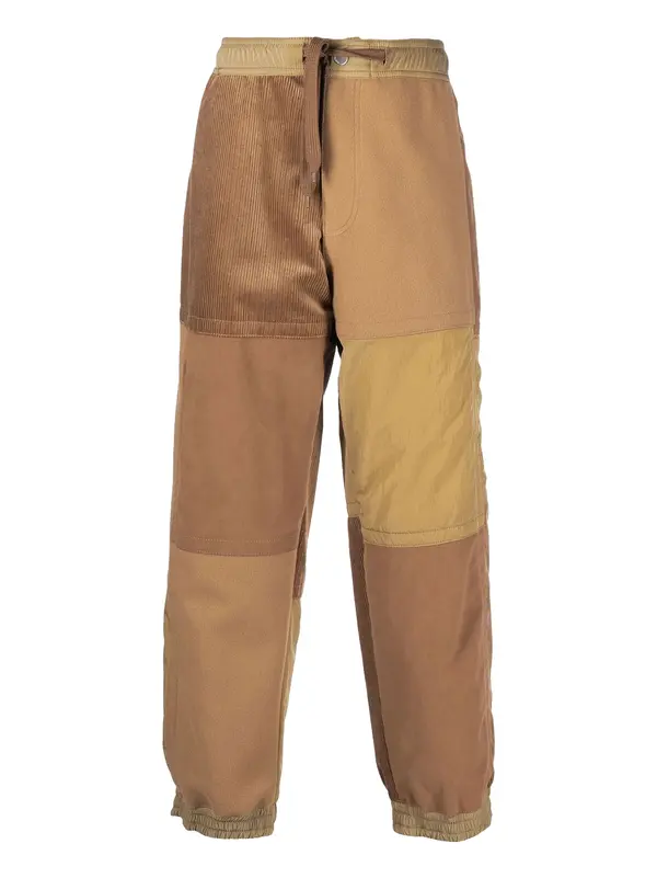 Emporio Armani Panelled Trousers - Neutrals
