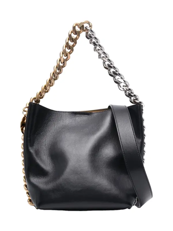 Stella McCartney Frayme Bucket Bag - Black