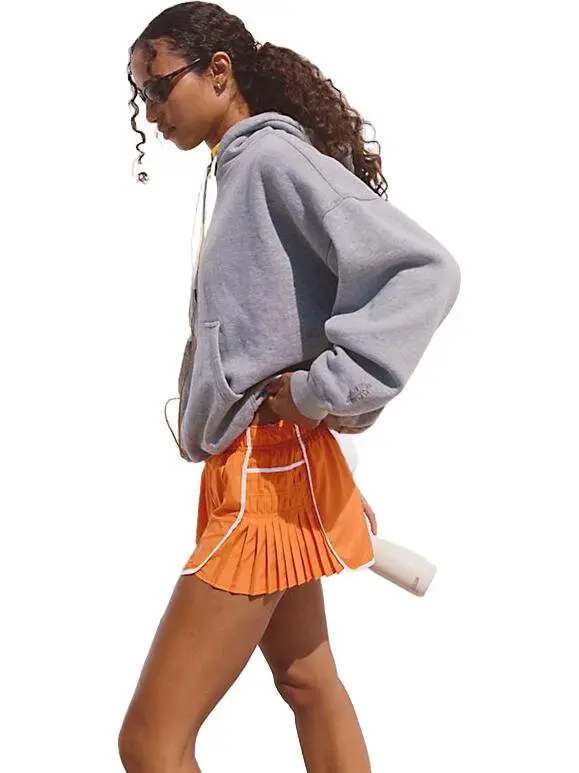 Free People Easy Tiger Shorts - Halftime Orange
