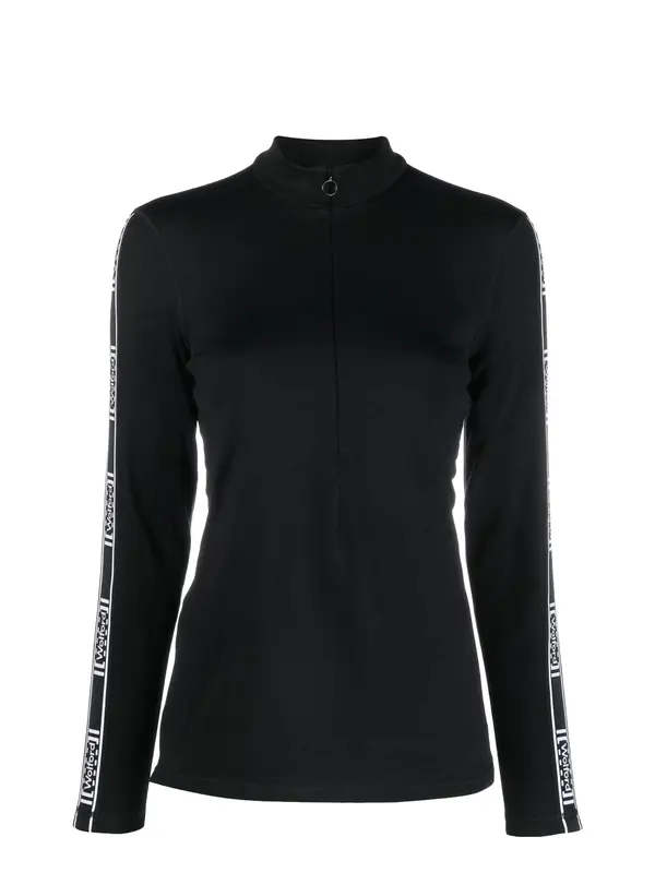 Wolford Thermal Logo-trim Top - Black