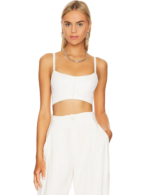 LOVERS AND FRIENDS Troy Top - White