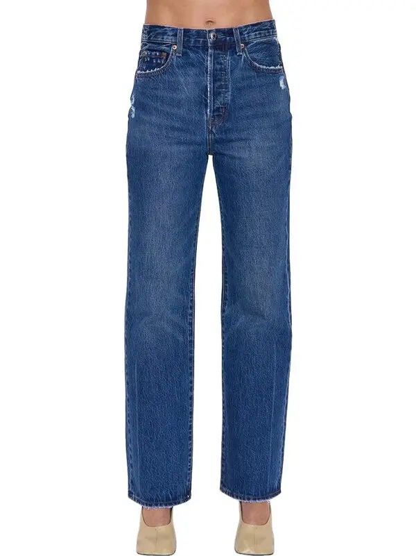 PISTOLA Straight Leg High-waist Jeans - Cameo Vintage