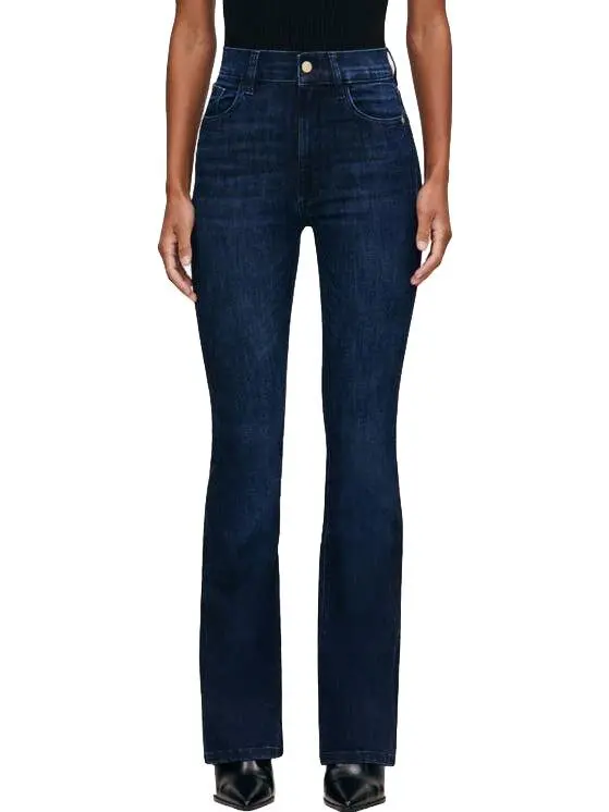 DL1961 Bridget Boot Instasculpt™ High Rise Jeans - Mediterranean