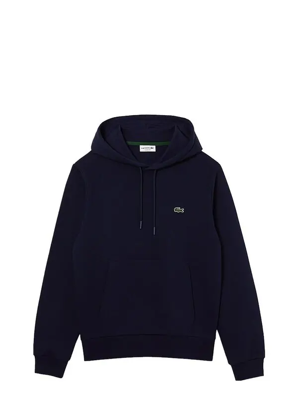 Lacoste Classic Fit Hooded Sweatshirt - Navy Blue