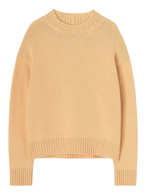 JIL SANDER Extra-long Sleeve Sweater - Orange