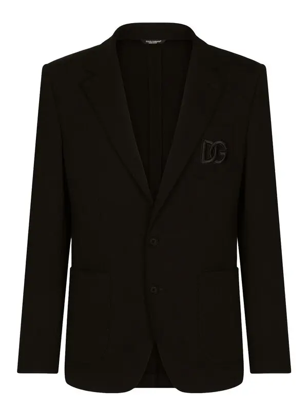 Dolce & Gabbana Portofino Single-breasted Blazer - Black