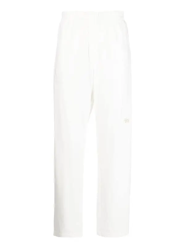 ADVISORY BOARD CRYSTALS Logo Patch Lounge Pants - White