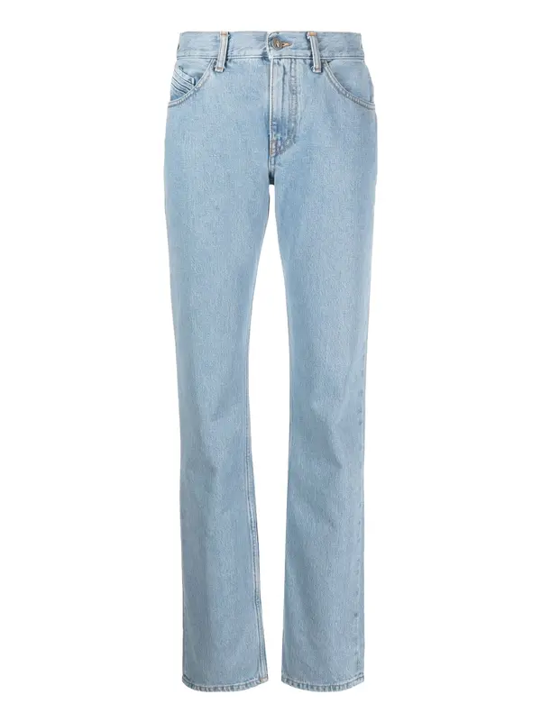 Attico High-rise Slim-fit Jeans - Blue