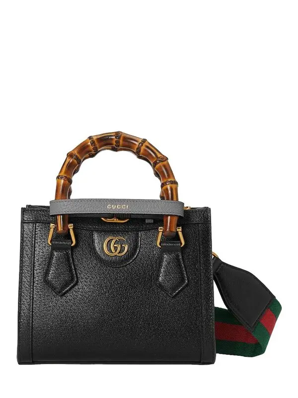 Gucci Diana Mini Tote Bag - Black