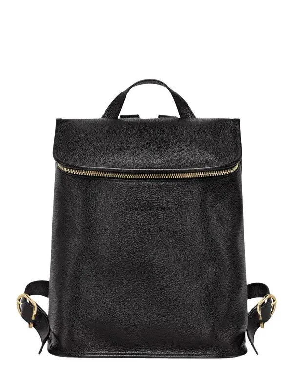 Longchamp Le Foulonne Backpack - Black