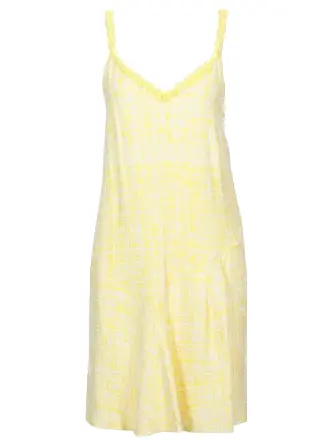 Byblos Midi Slip Dress - Yellow