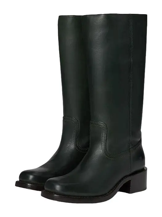 THE FRYE COMPANY Campus 14l Pull-on Leather Boots - Forest