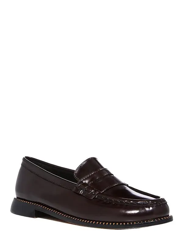 Freda Salvador Elba Penny Loafers - Espresso