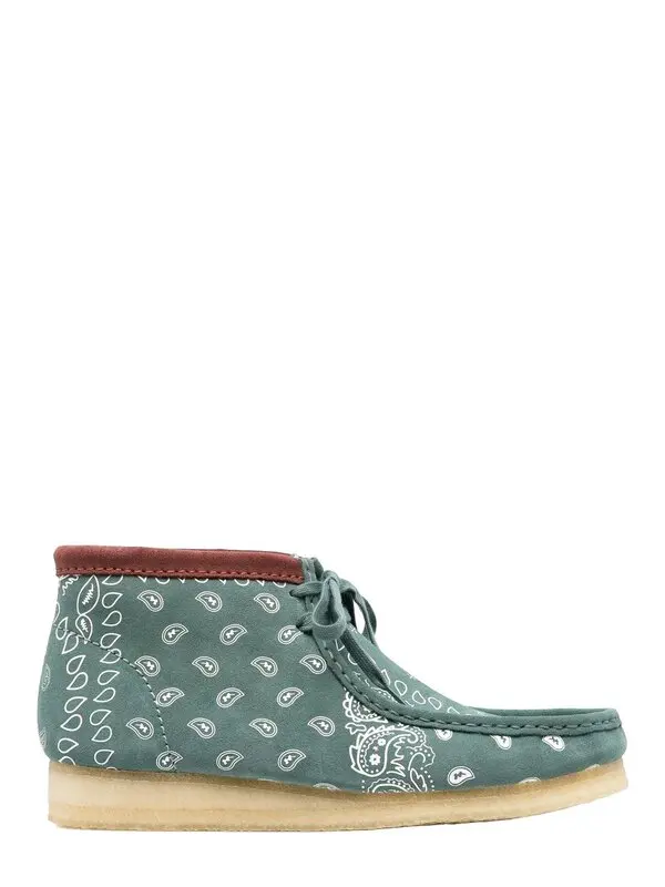 Clarks Wallabee Lace-up Boots - Green