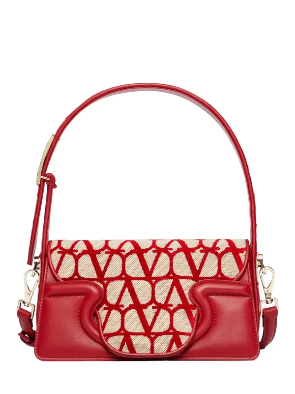 Valentino Garavani La Petit Deuxième Toile Iconographe Shoulder Bag - Red