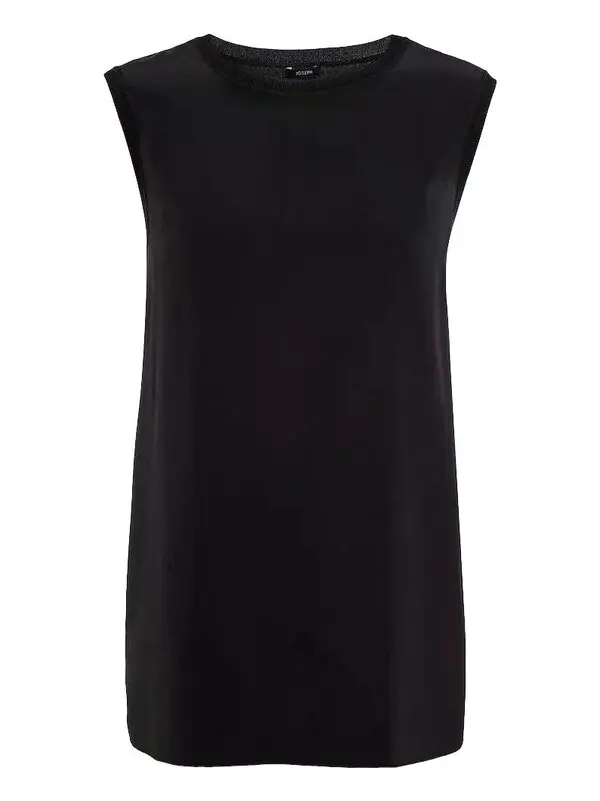 JOSEPH Bley Silk Tank Top - Black